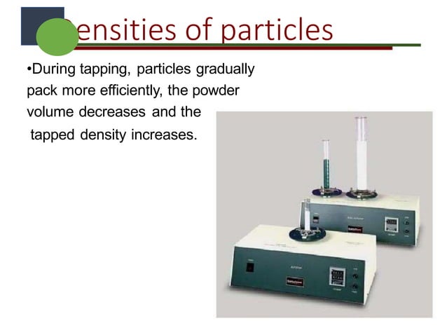 Micromeritics - Fundamental and Derived Properties of Powders | PPTX ...