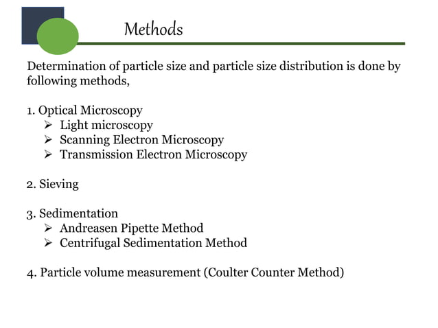 Micromeritics - Fundamental and Derived Properties of Powders | PPTX | Chemistry | Science