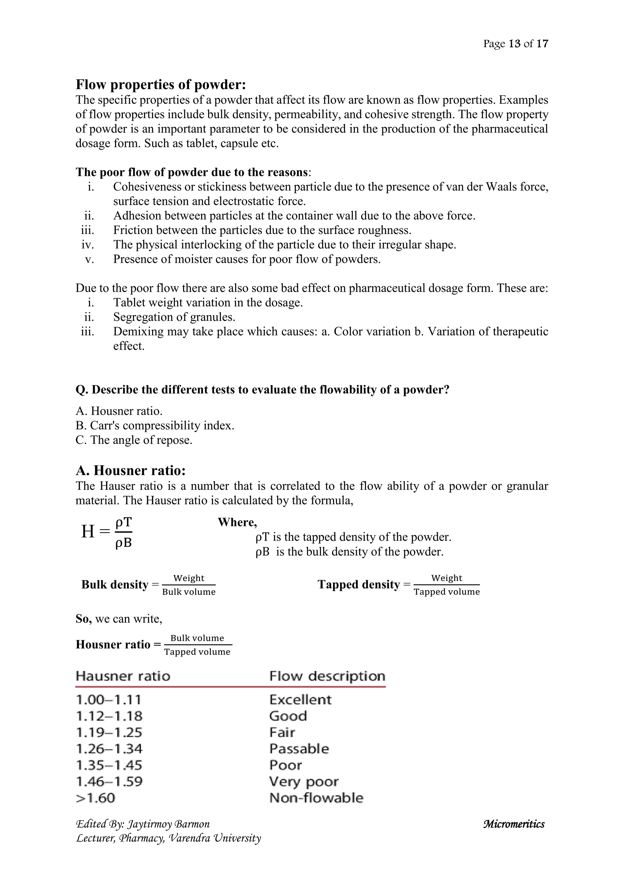 Micromeritics | PDF