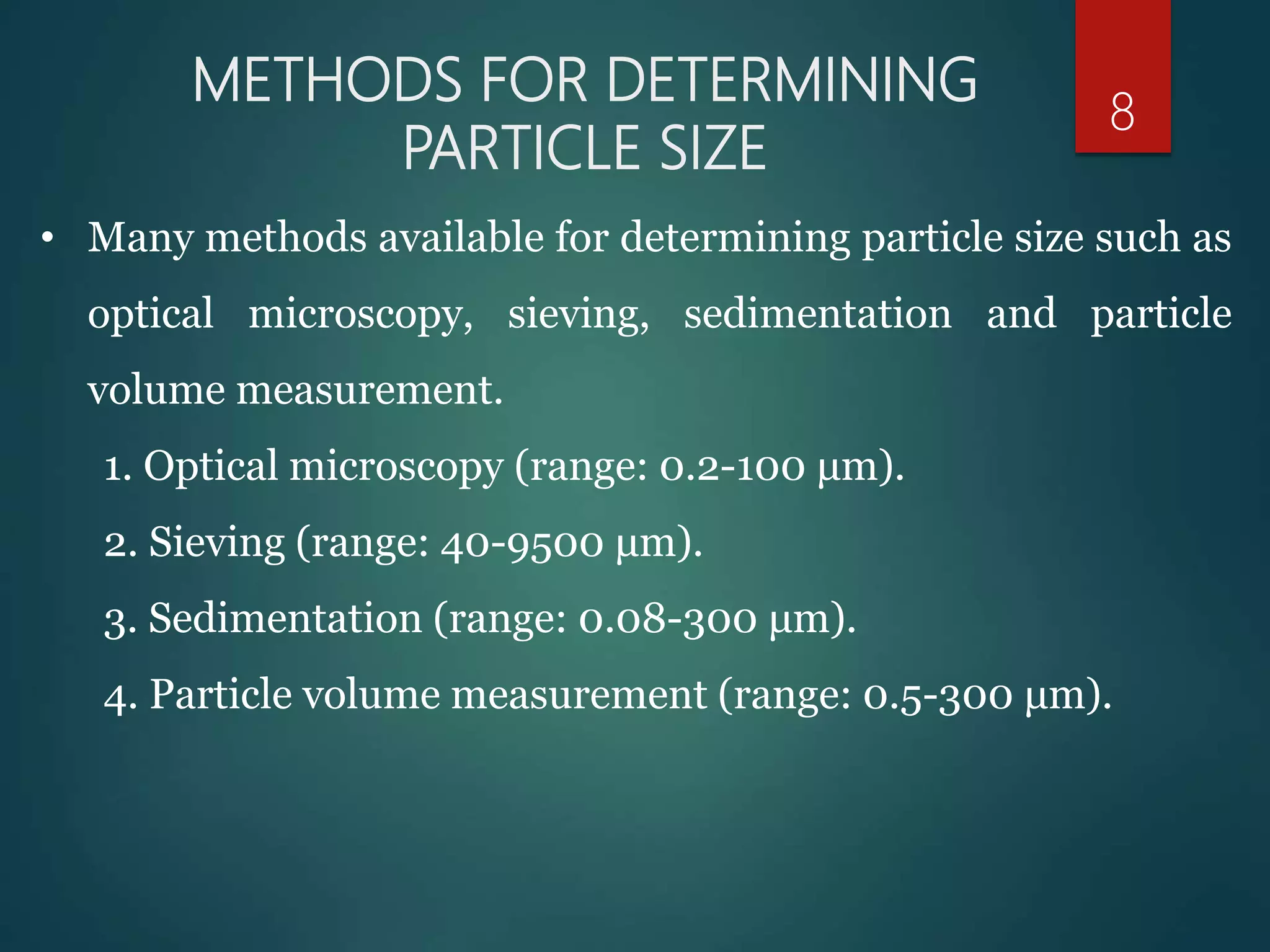 MICROMERITICS & ITS APPLICATION IN PHARMACY | PPTX