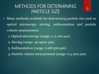 MICROMERITICS & ITS APPLICATION IN PHARMACY | PPTX