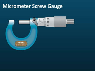 Micrometer | PPTX