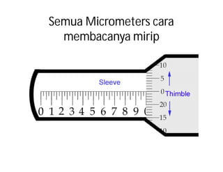 Micrometer inchi | PDF