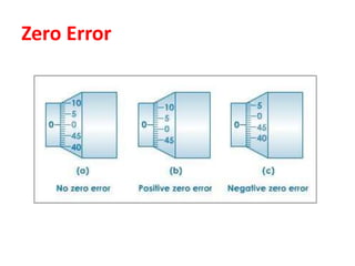Micrometer or screw gauge | PPTX