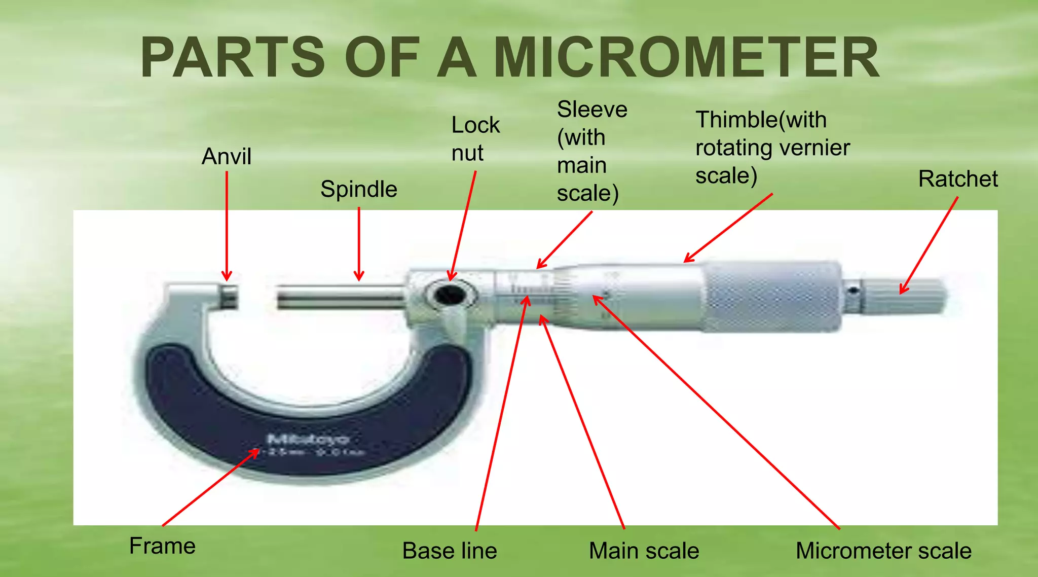 Micrometer screw gauge | PPTX