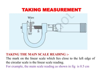 Micrometer Parts And Functions