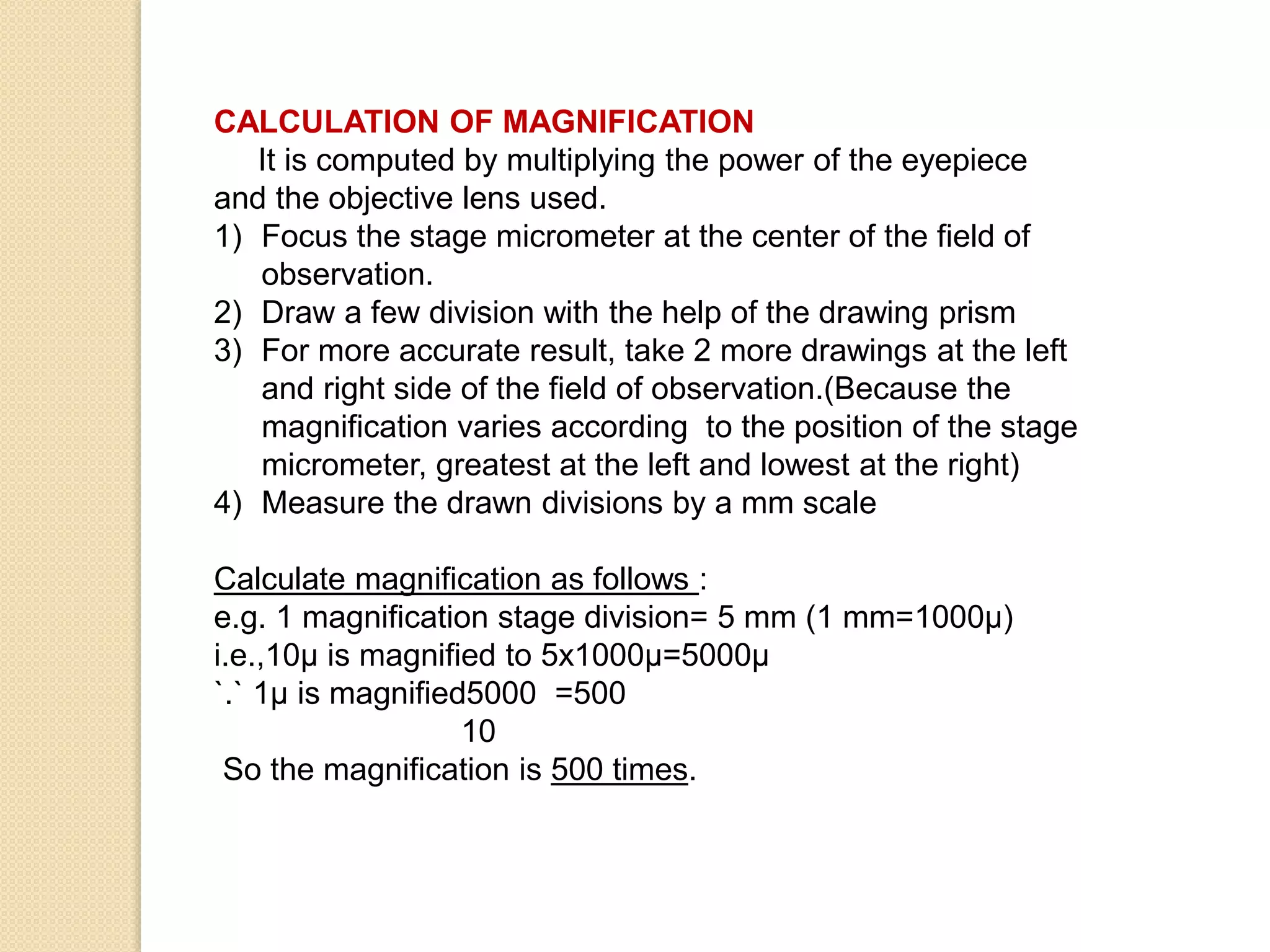 Micrometry and camera lucida | PPTX