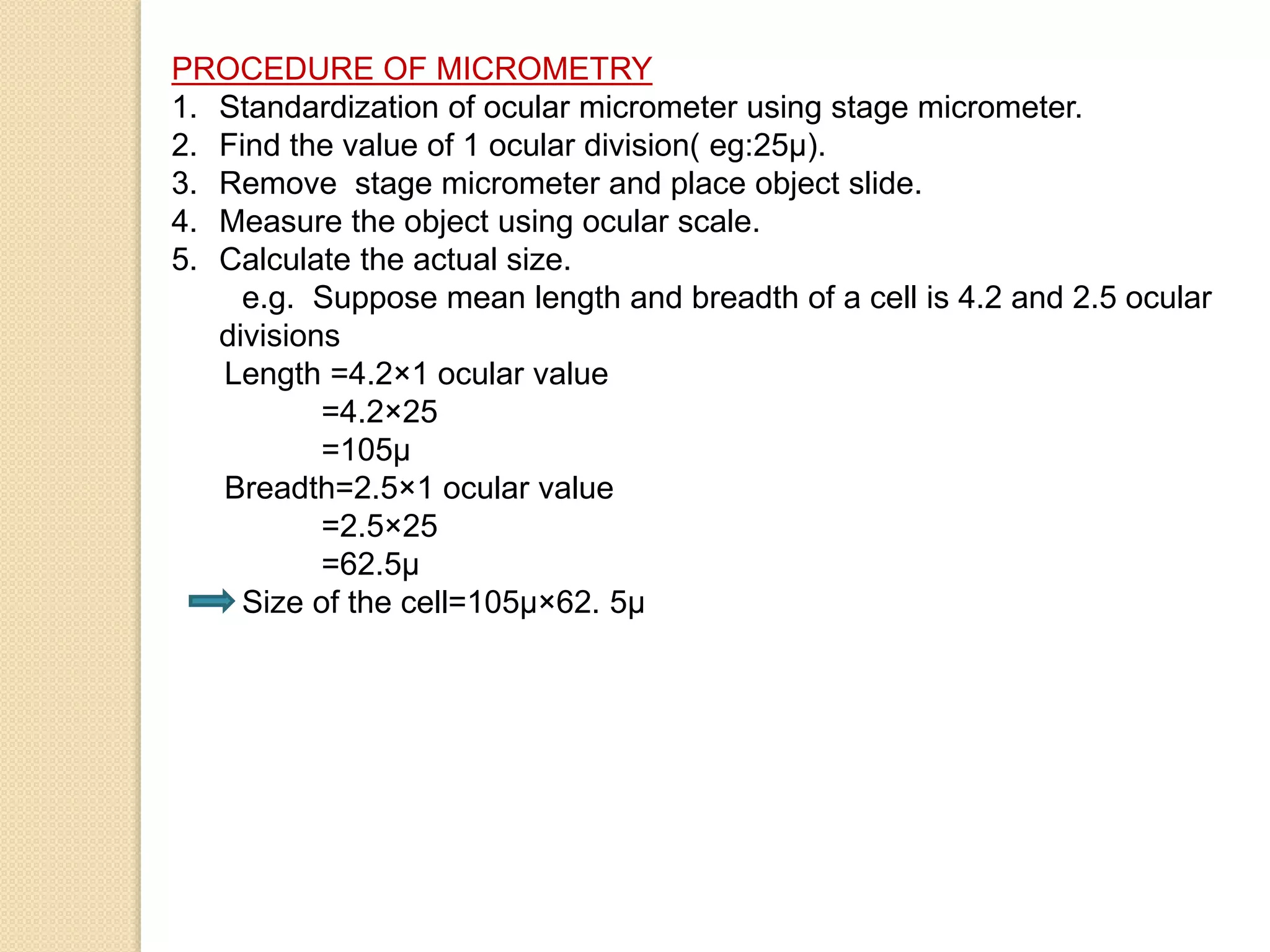 Micrometry and camera lucida | PPTX