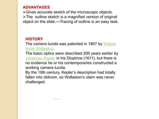 Micrometry and camera lucida | PPTX