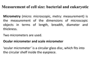 Micrometry and morphometry and measurement of size_3.ppt