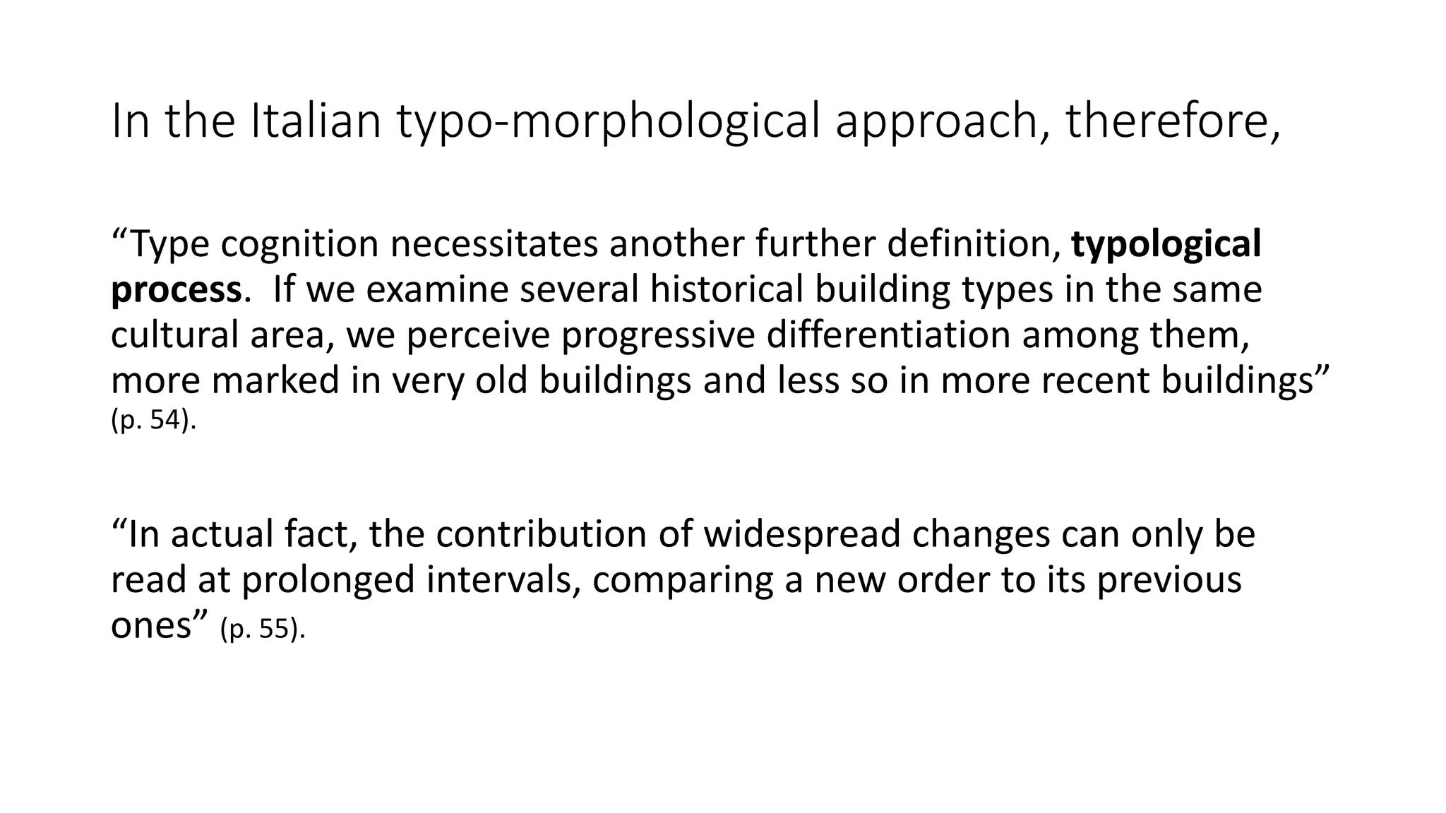 Micromorphology and typo morphology: the English semi-detached house | PPTX