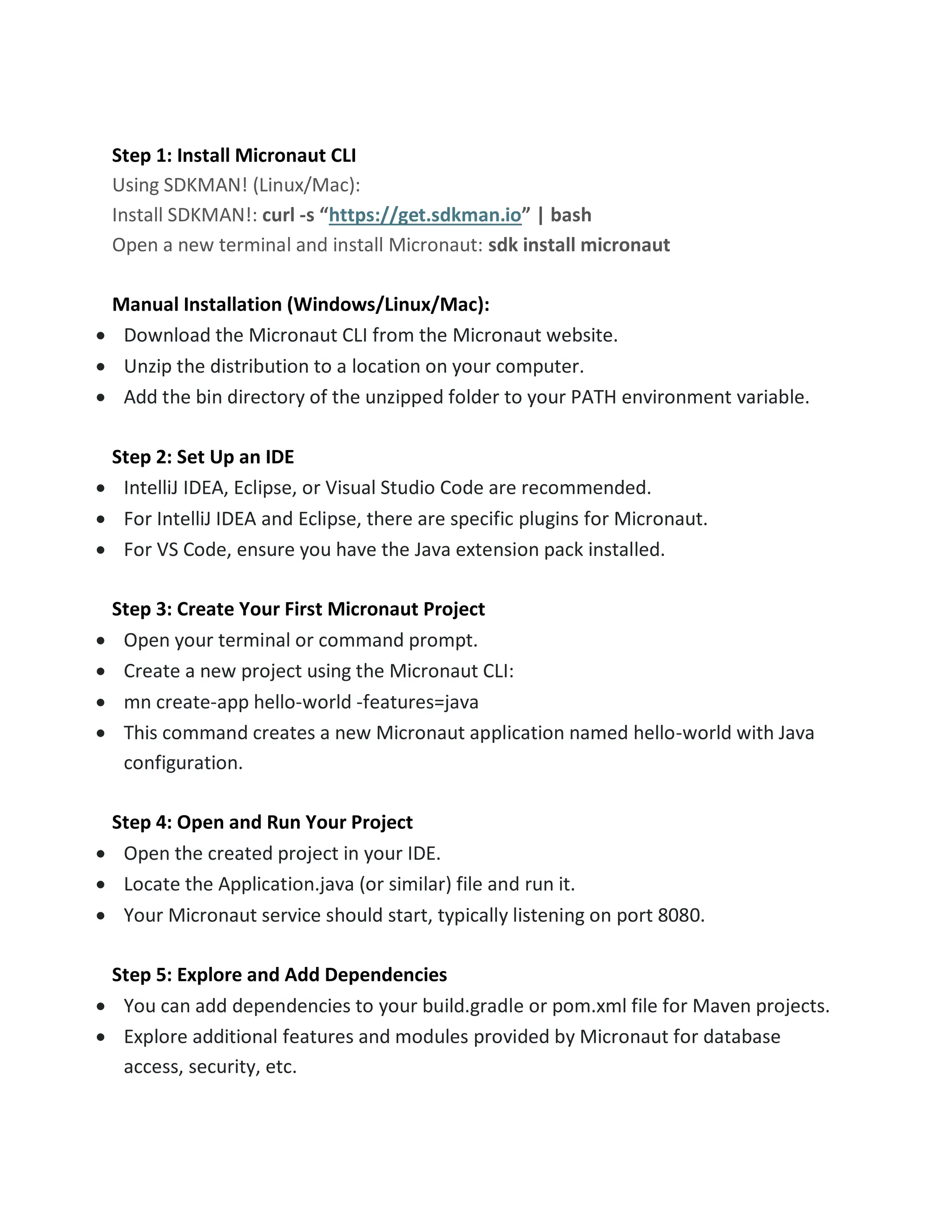 Micronaut Framework Guide Framework Basics And Fundamentalspdf Cloud