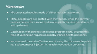 Microneedle a smart approch for transdermal drug delivery system | PPTX