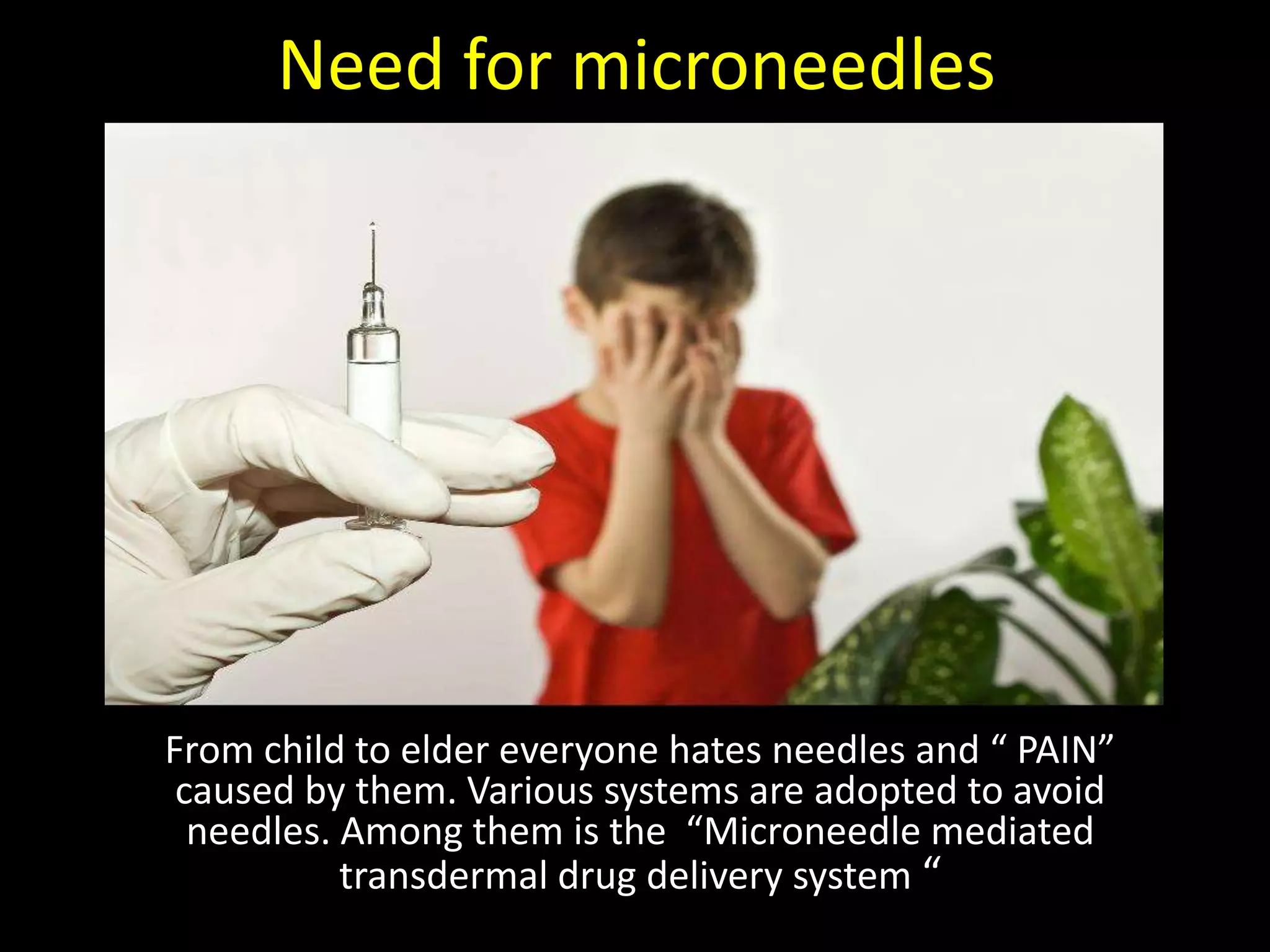 Microneedles in transdermal drug delivery | PPTX