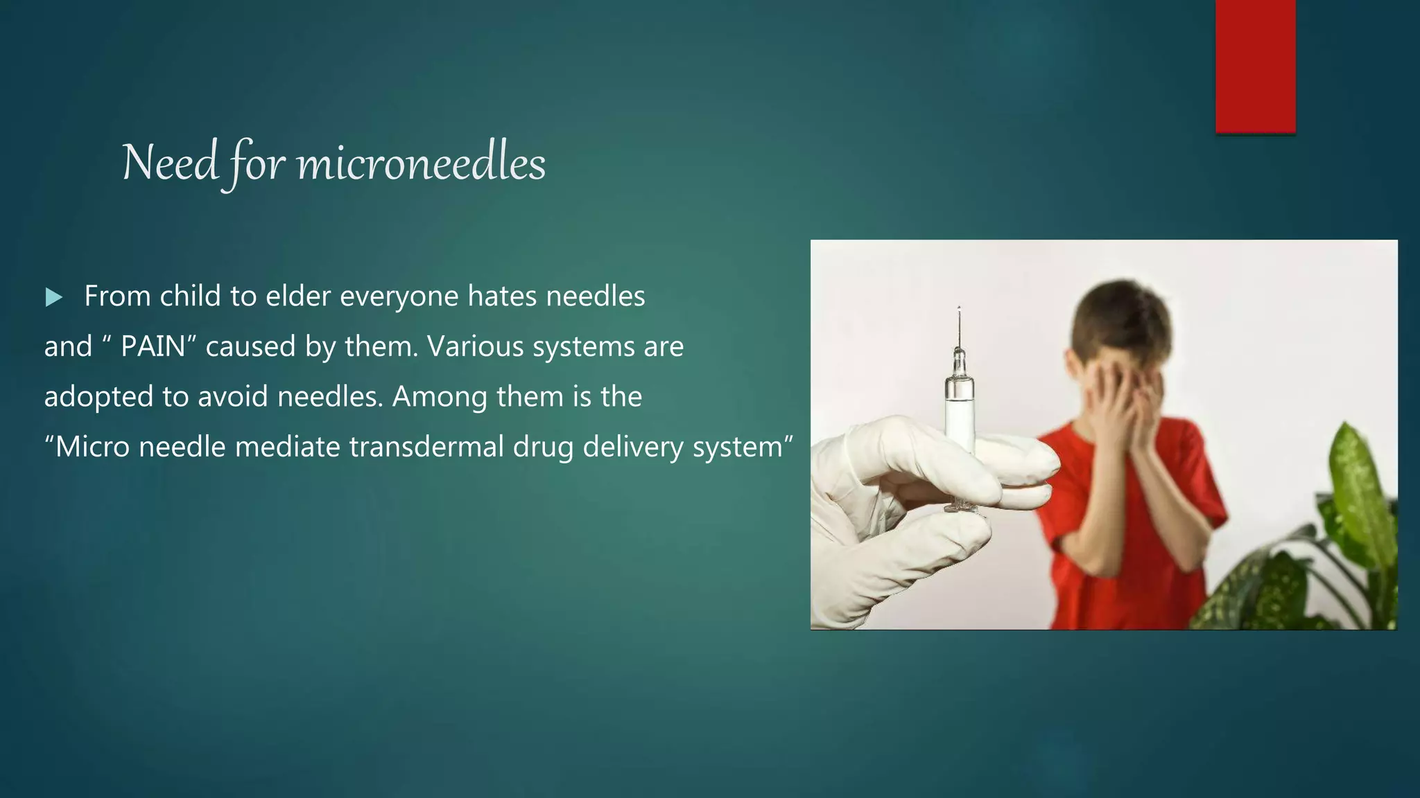 Microneedles | PPTX