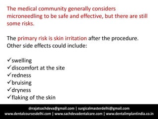 Micro needling | PPTX