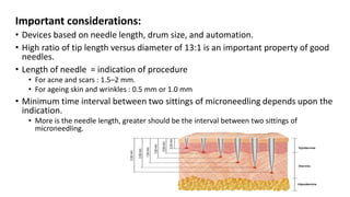 Microneedling a basic overview in derma.pptx