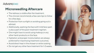 Microneedling in Brief: Technique, Benefits, and Aftercare | PDF