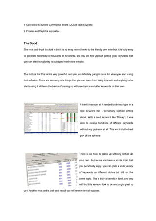 Micro Niche Finder | PDF