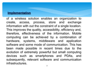 mobile computing | PPT