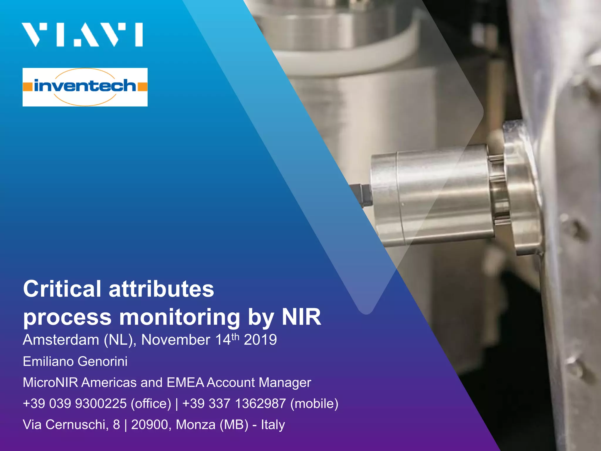 Presentation MicroNIR by Emiliano Genorini Nov 14th Rijksmuseum | PPTX