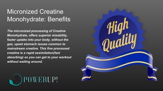 Micronized creatine monohydrate | PPT