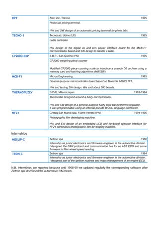 Micron projectsportfolio 2017 | PDF