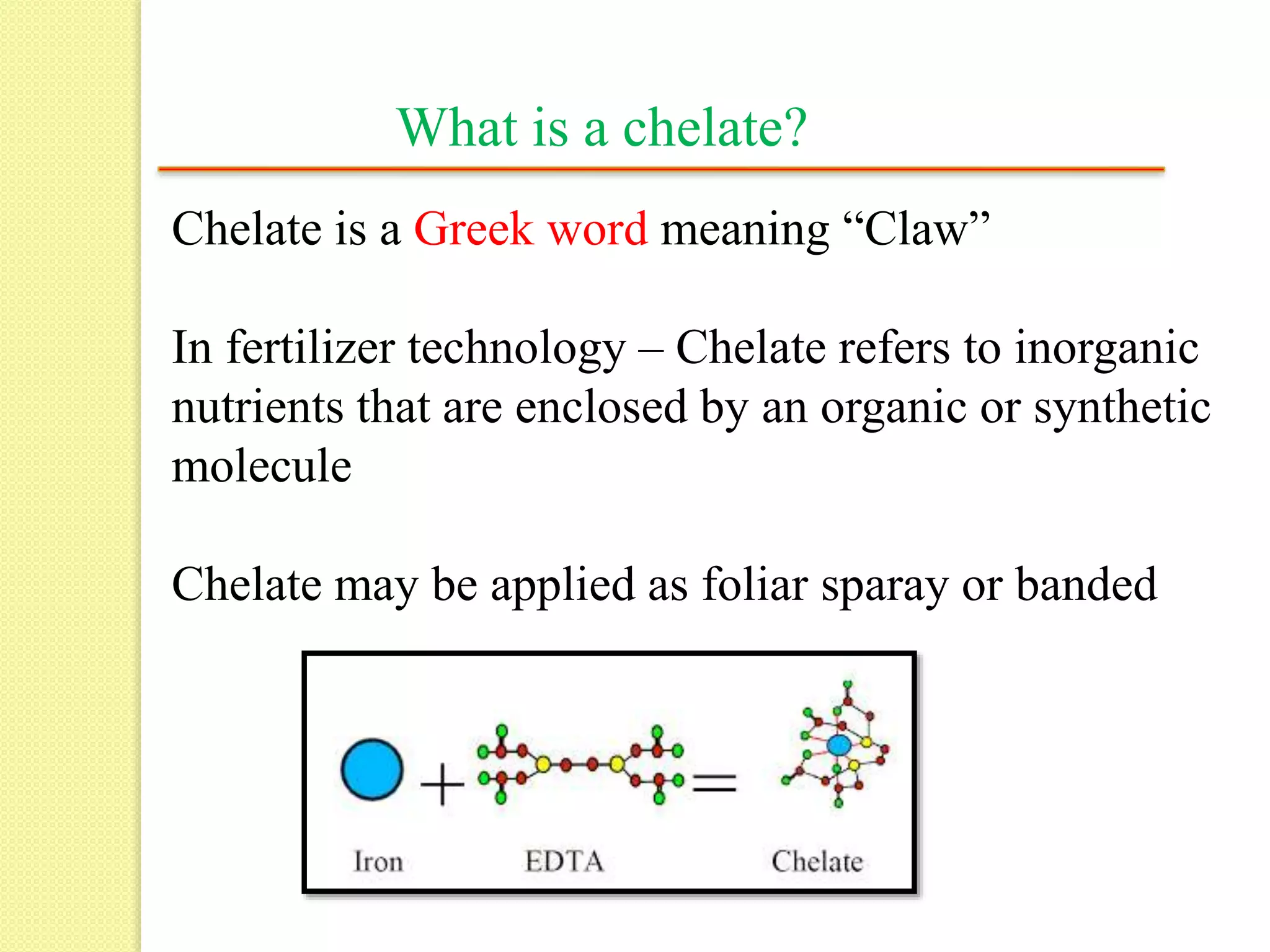 Micronutrient chelate (1) | PPTX