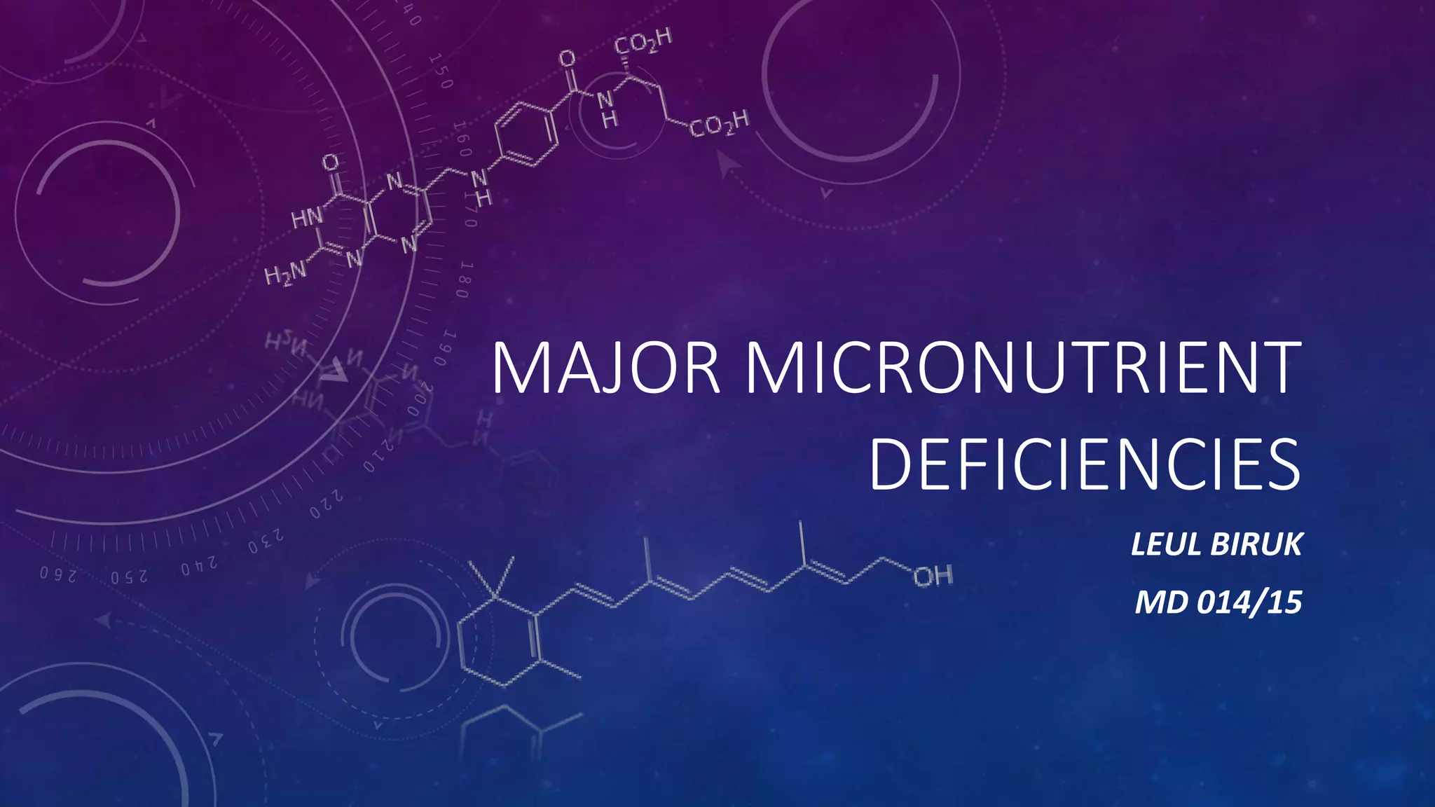 Micronutrient deficiencies LB | PPTX