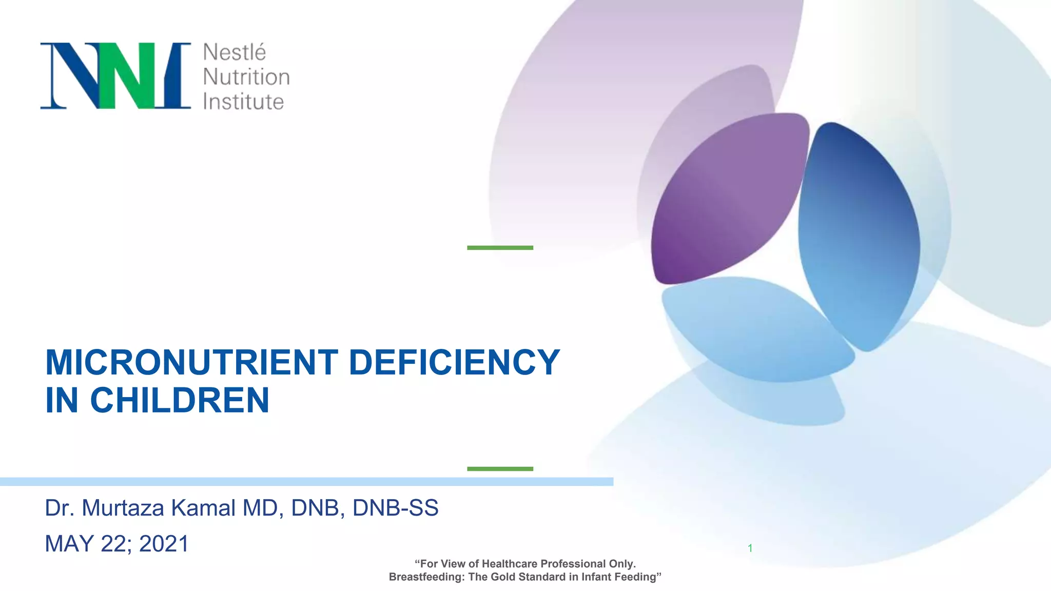Micronutrient deficiency In Children | PPTX