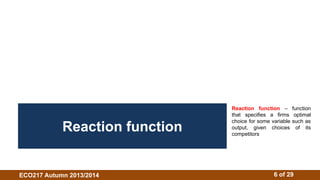 Oligopoly, Microeconomics | PDF