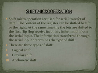 Microoperations | PPTX