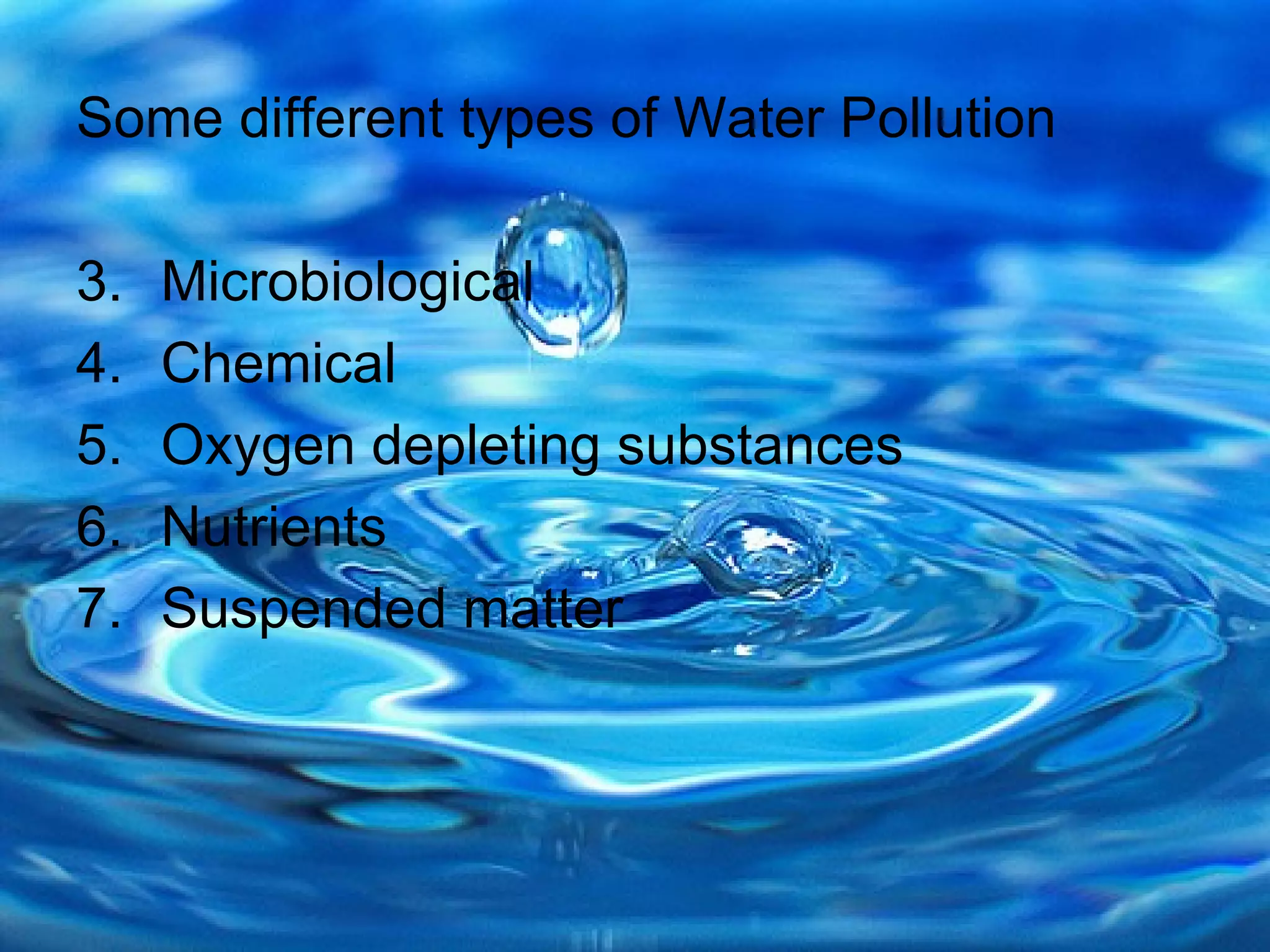 Microorganism & Water Pollution | PPT