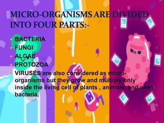 Microorganisms Friend and Foe(Part-1) | PPTX