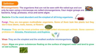 Microorganisms Science Chapter Class 8 CBSE | PPTX | Biological ...