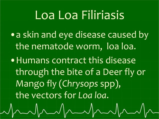 Loa-Loa in Microbiology & Parasitology | PPTX