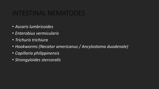 Micro Parasitology Lab Tables of Protozoas.pptx