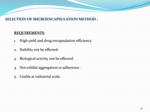 Microparticle : formulation and evaluation | PPTX | Chemistry | Science