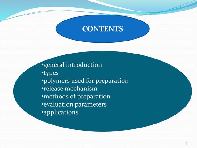 Microparticle : formulation and evaluation | PPTX | Chemistry | Science