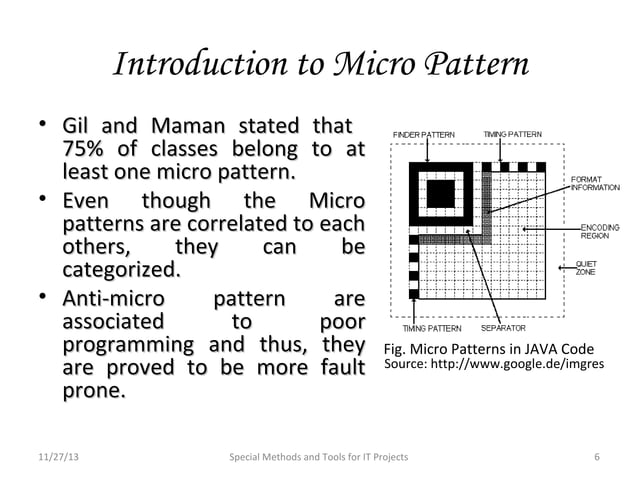 Micro patterns in agile software | PPT