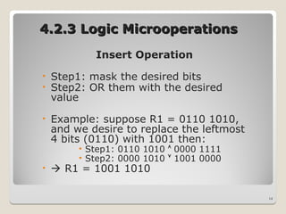 COA Micro operations Unit - I Part-b.ppt