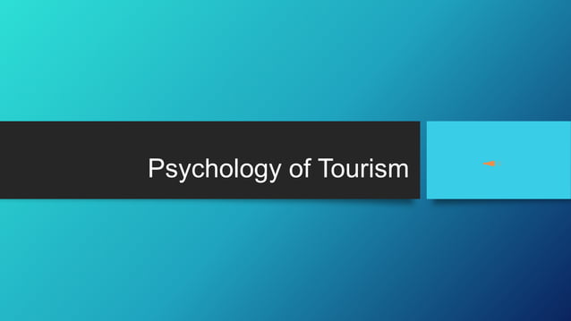 Micro perspective of tourism and hospitality | PPTX | Travel Type | Travel