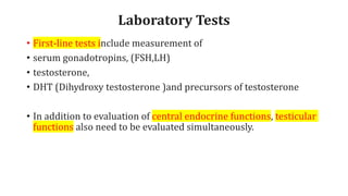 Micro phallus, Diagnosis and tretment.pptx