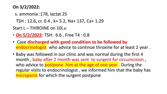 Micro phallus, Diagnosis and tretment.pptx