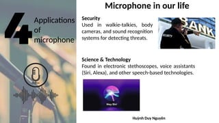 Microphone slides for midterm project ENCN UTE | PPTX