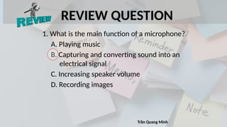 Microphone slides for midterm project ENCN UTE | PPTX