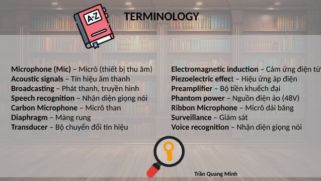 Microphone slides for midterm project ENCN UTE | PPTX