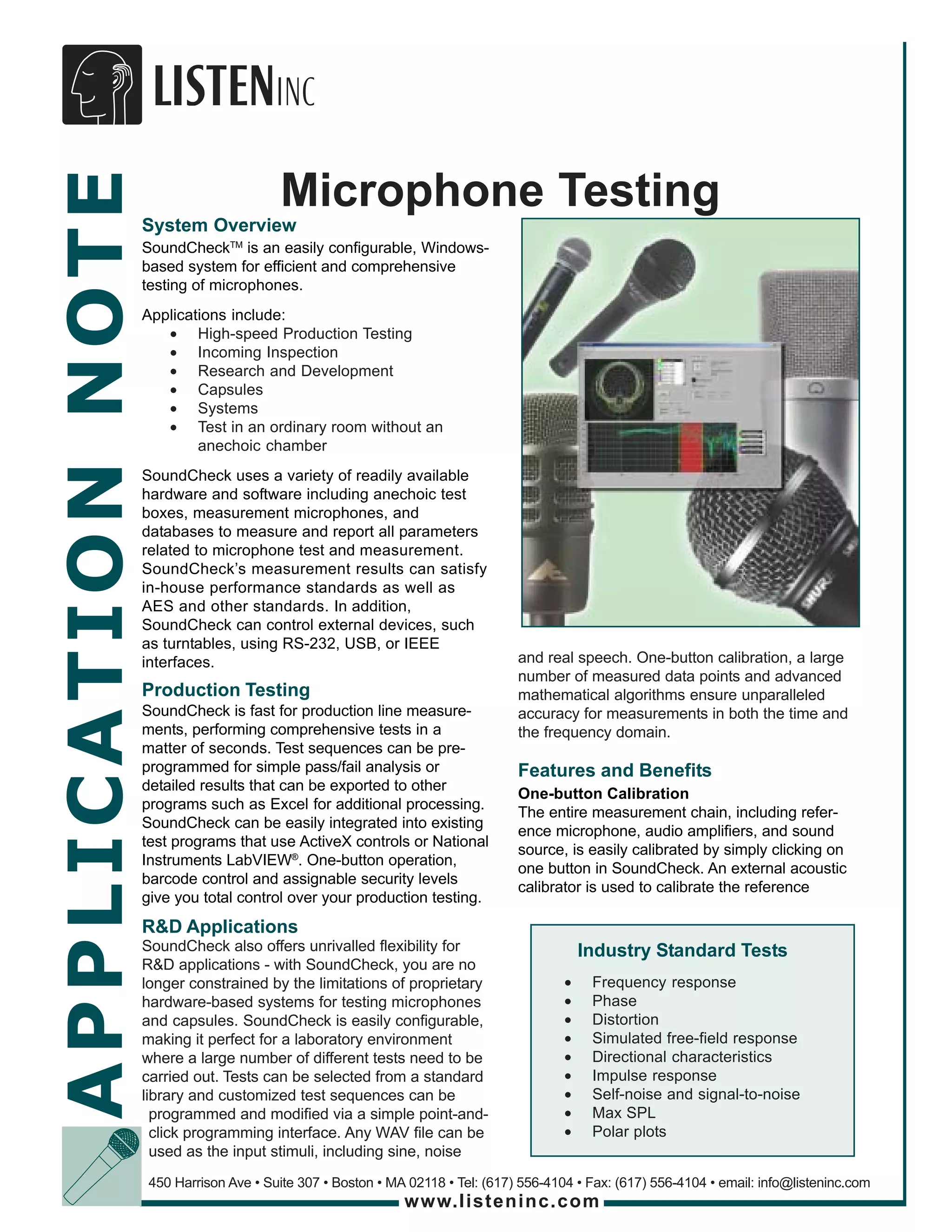 Microphone Testing | PDF