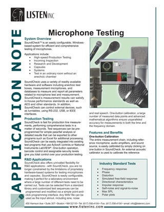 Microphone Testing | PDF