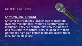 Microphone basics | PPTX